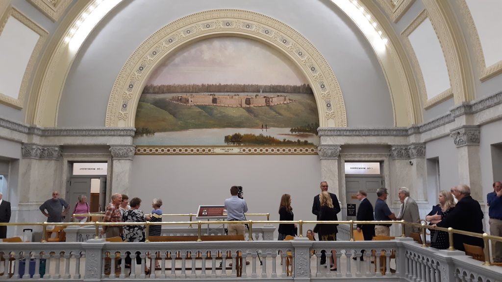 Courthouse murals revived for future generations – BG Independent News