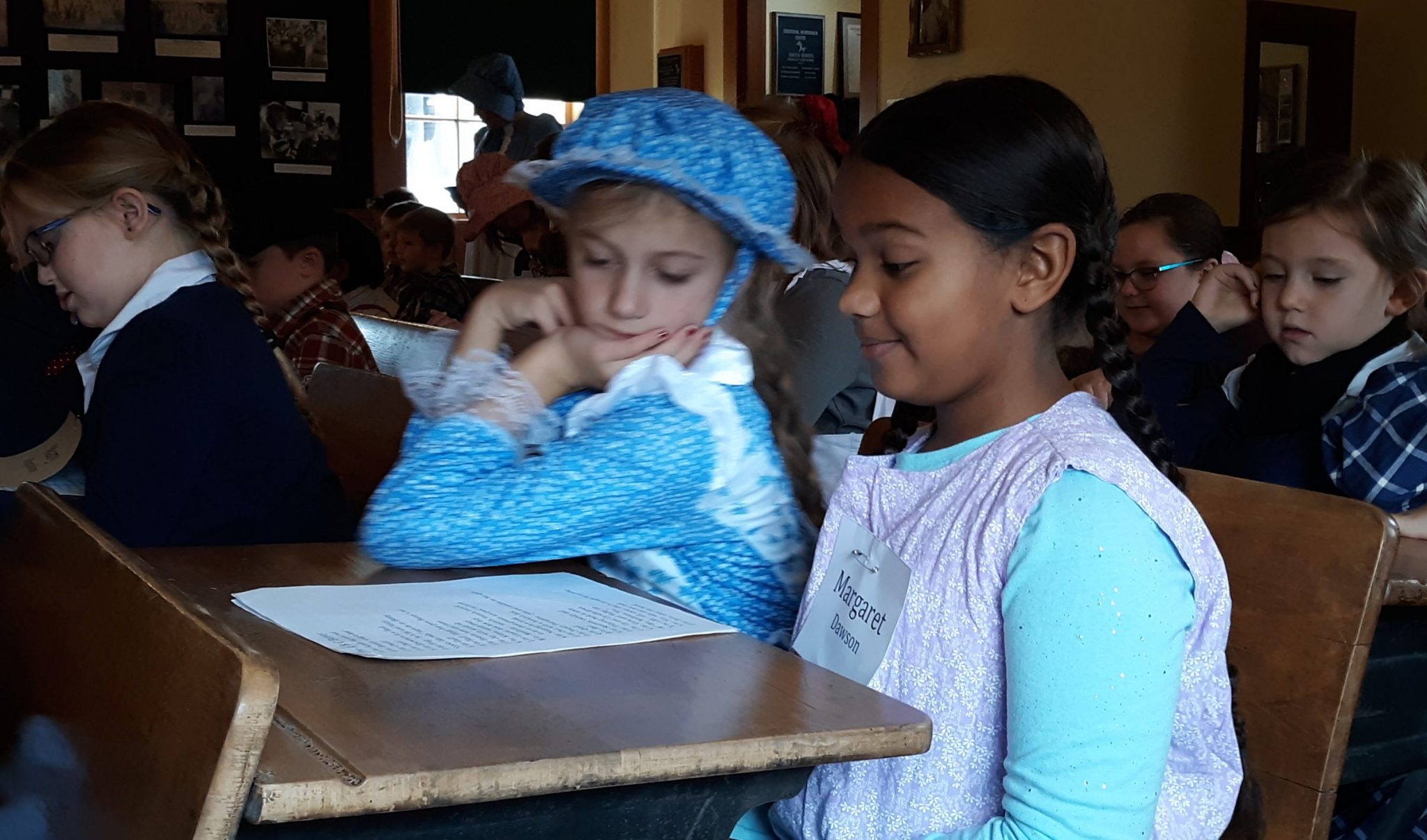 Crim students take trip back in time to one-room school – BG ...