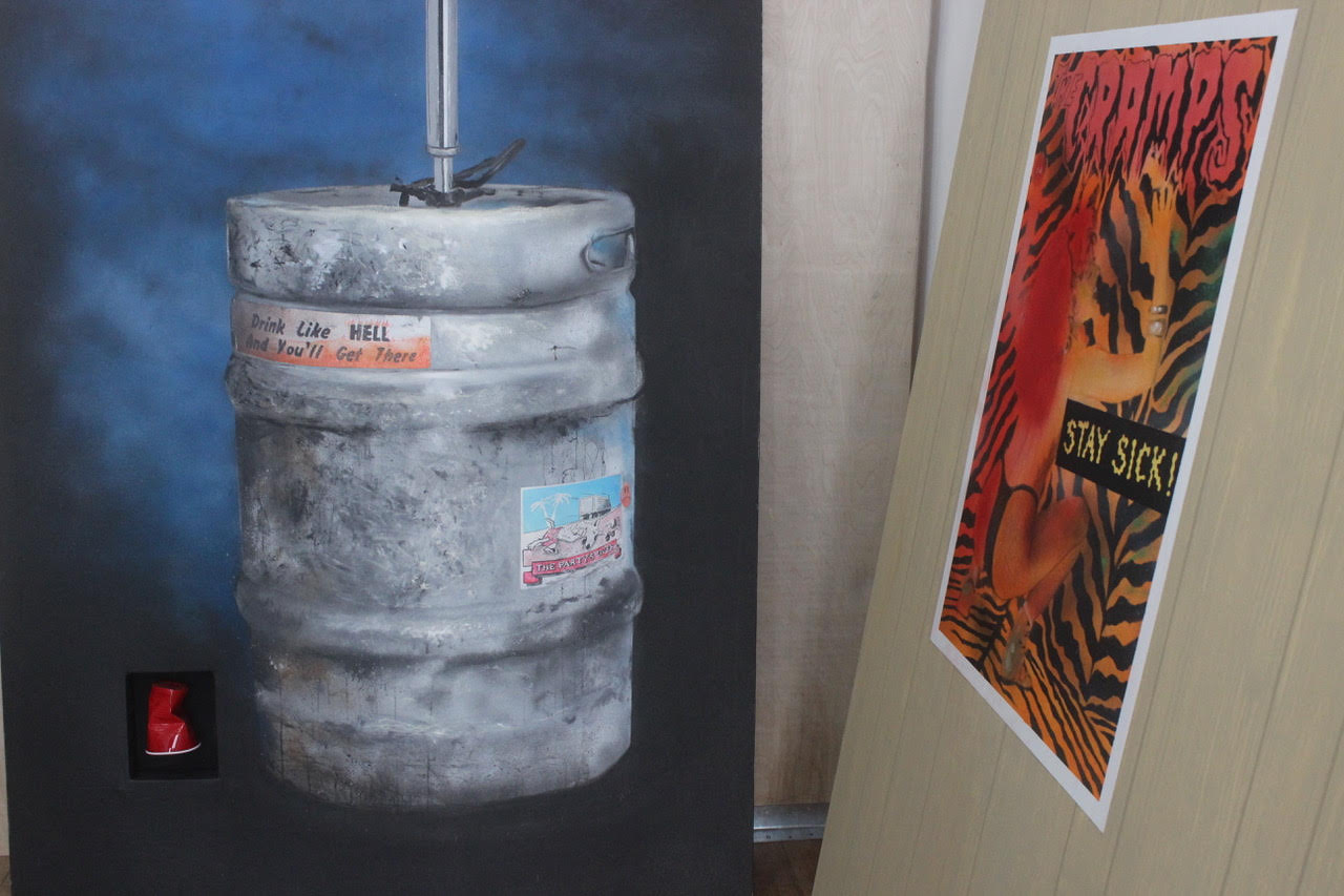 Blue collar painter Josh Byers strikes a work-art balance in his life ...