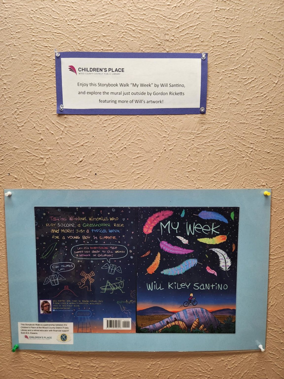Storybook Walk shares Will Santino’s ‘My Week’ – BG Independent News