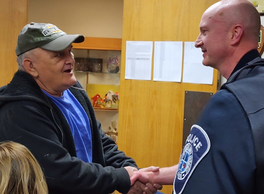 BG Police Officer recognized for saving man choking on food – BG ...