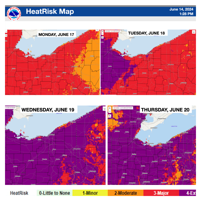 Heat wave in forecast for early next week – BG Independent News