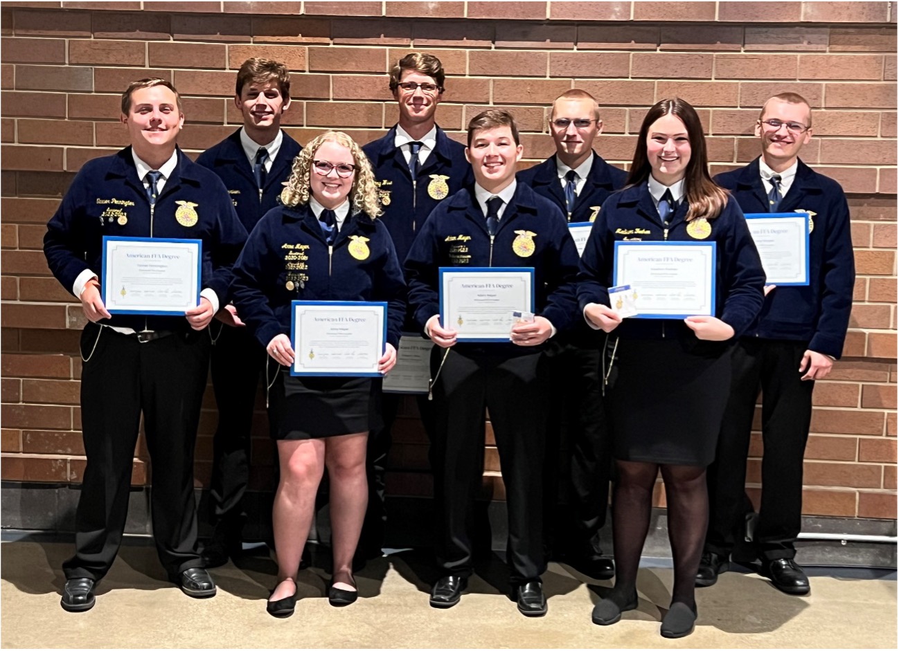 Nine Elmwood FFA members earn American FFA Degrees – BG Independent News