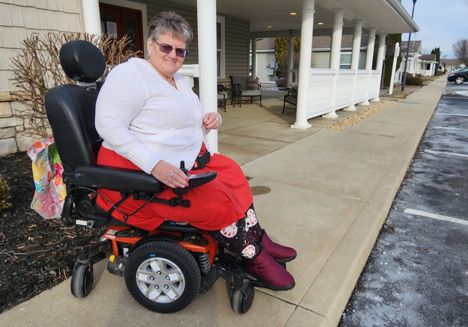 Thompson helps pave the way for others in BG who use wheelchairs to ...