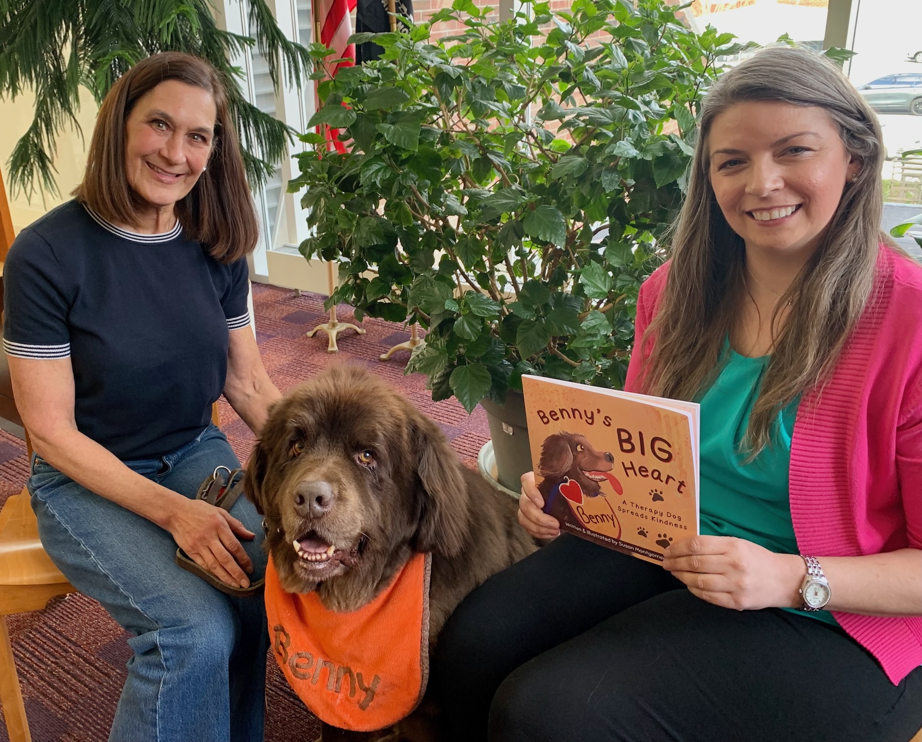 New children’s book captures the essence of Benny the therapy dog’s big ...