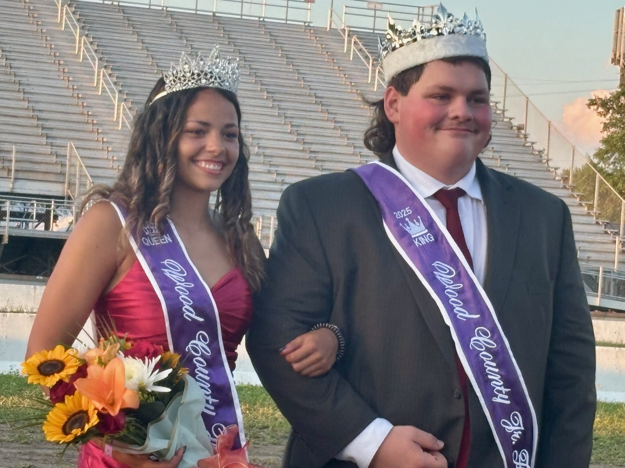 Strow and Strawman wear the crowns for 2025 Wood County Junior Fair ...