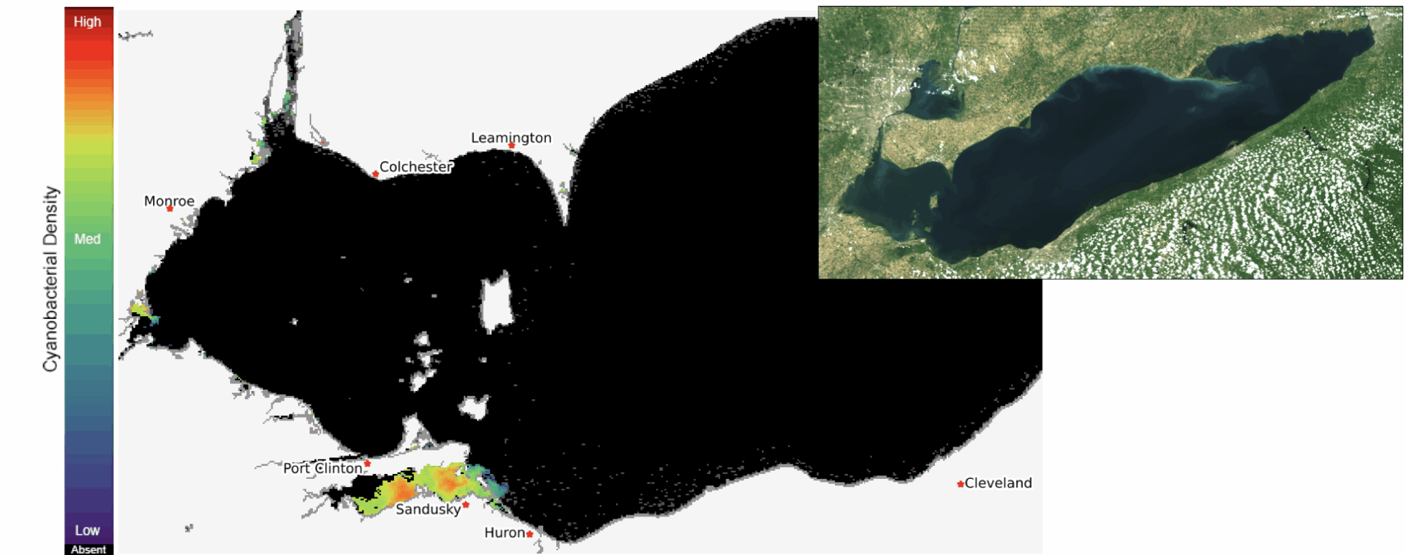 HAB bloom showing some growth in Lake Erie – BG Independent News