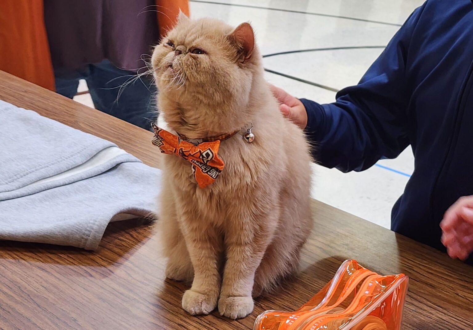 Pudge – of Falcon football fame – shares his celebrity with students at ...