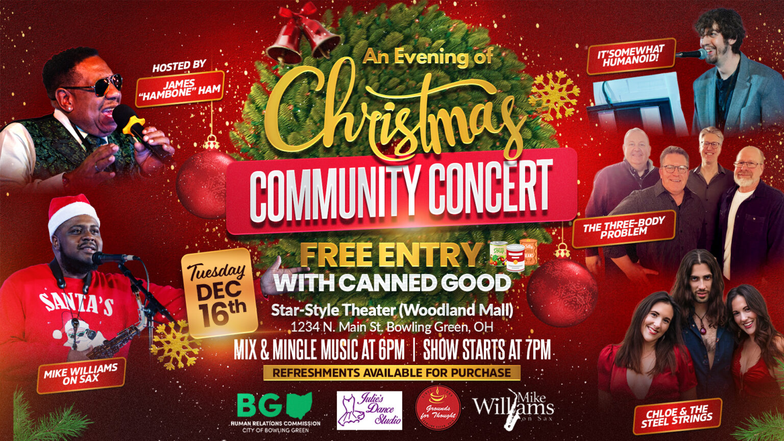 Christmas concert to offer free admission with donation of canned good ...