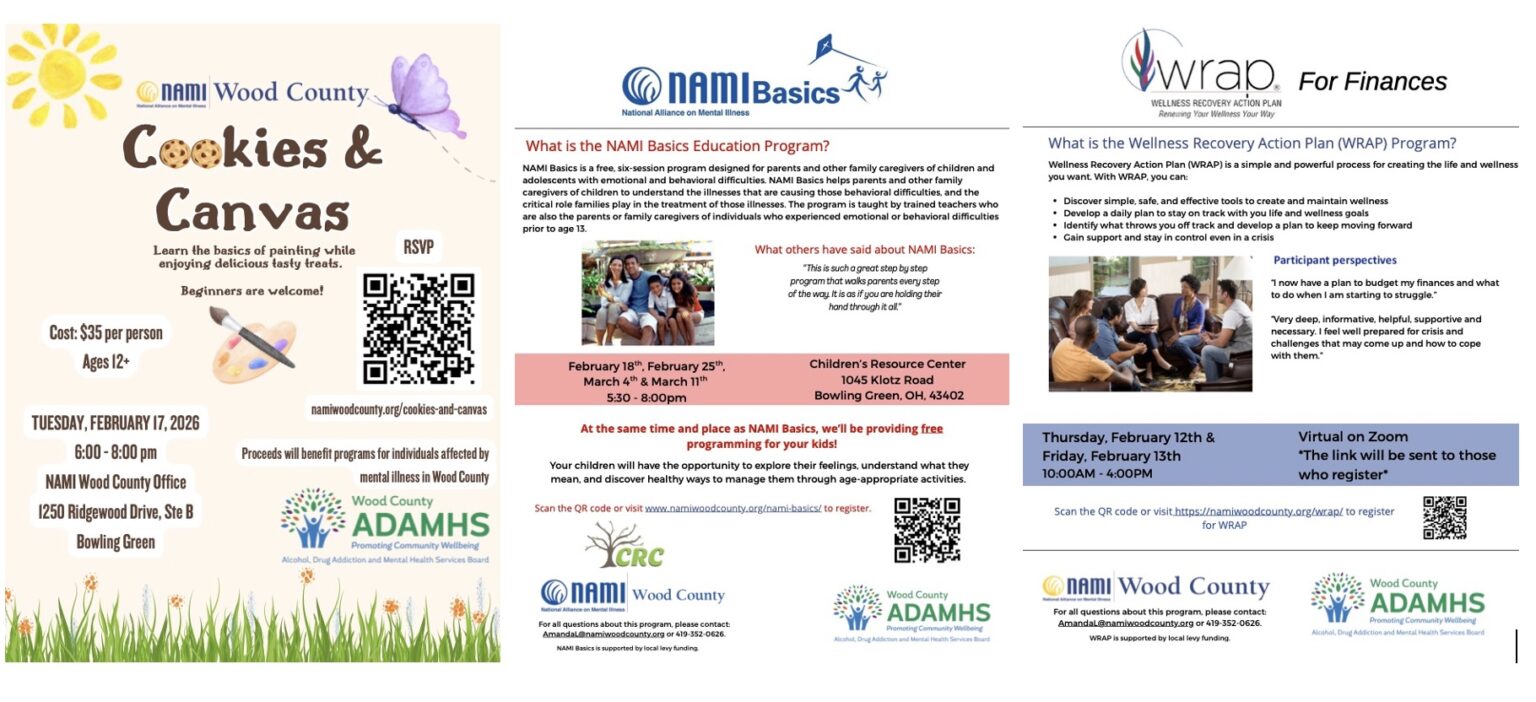 NAMI Wood County plans workshops, events – BG Independent News