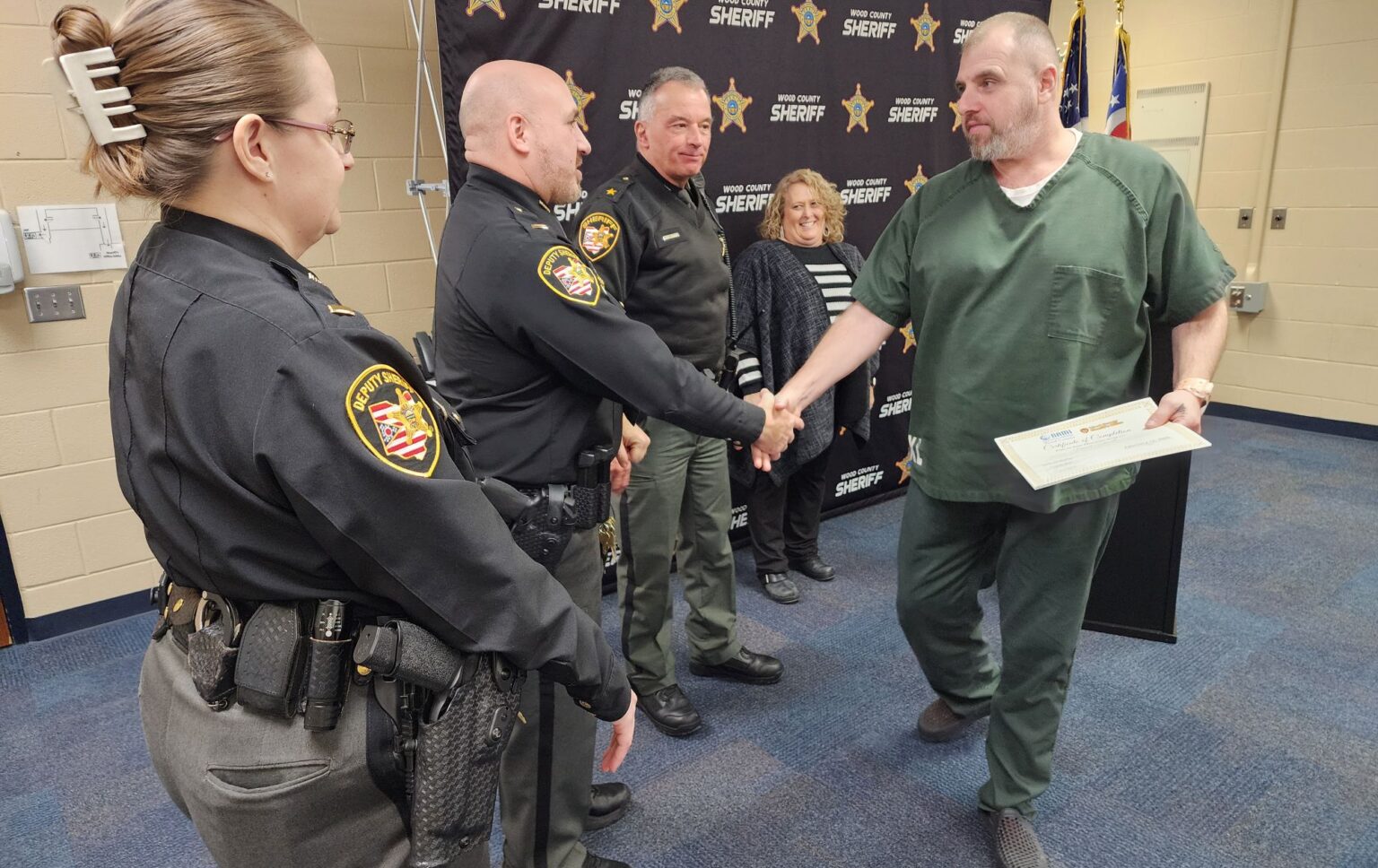 Wood County Jail inmates graduate from class giving them tools to turn ...