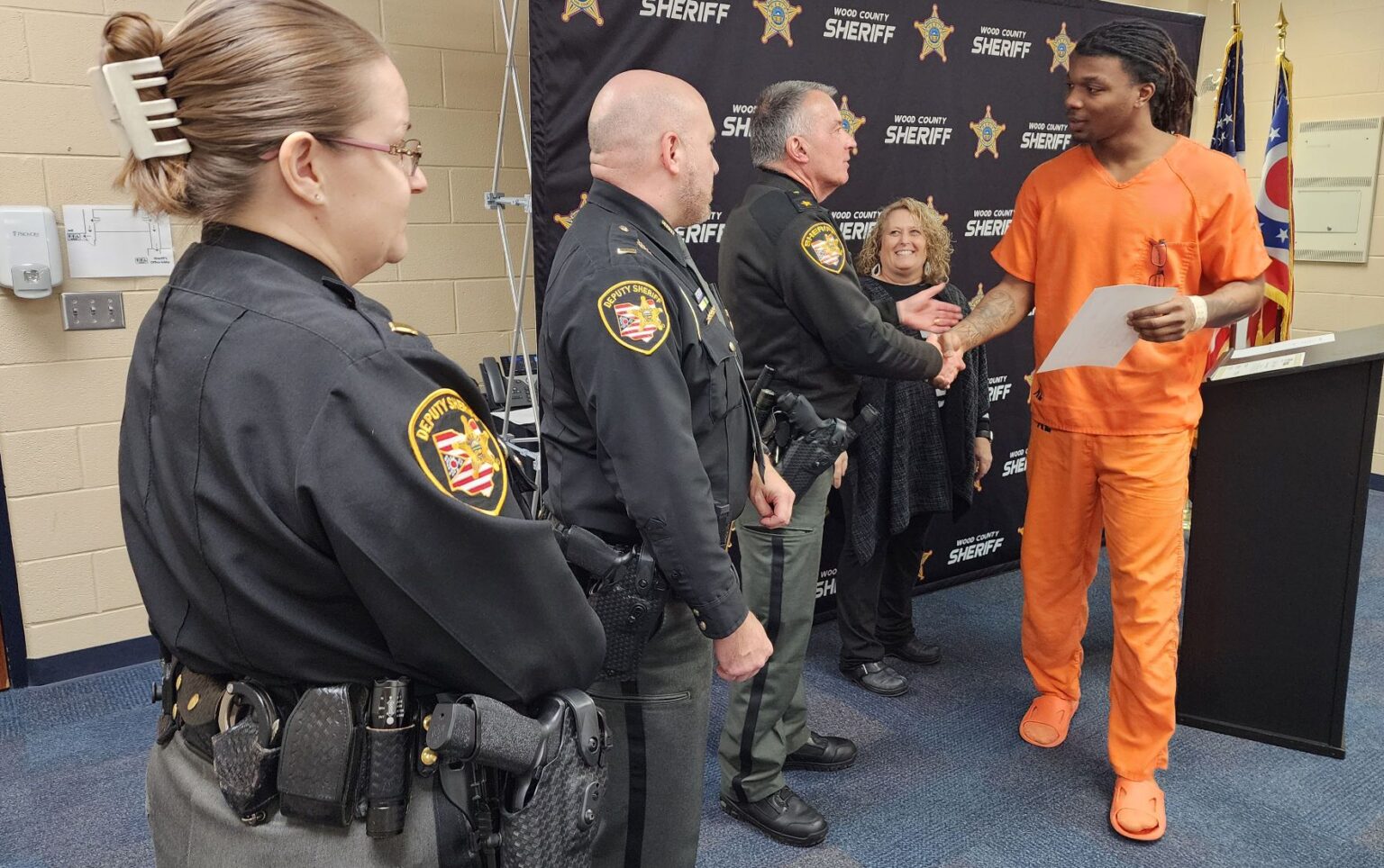 Wood County Jail inmates graduate from class giving them tools to turn ...
