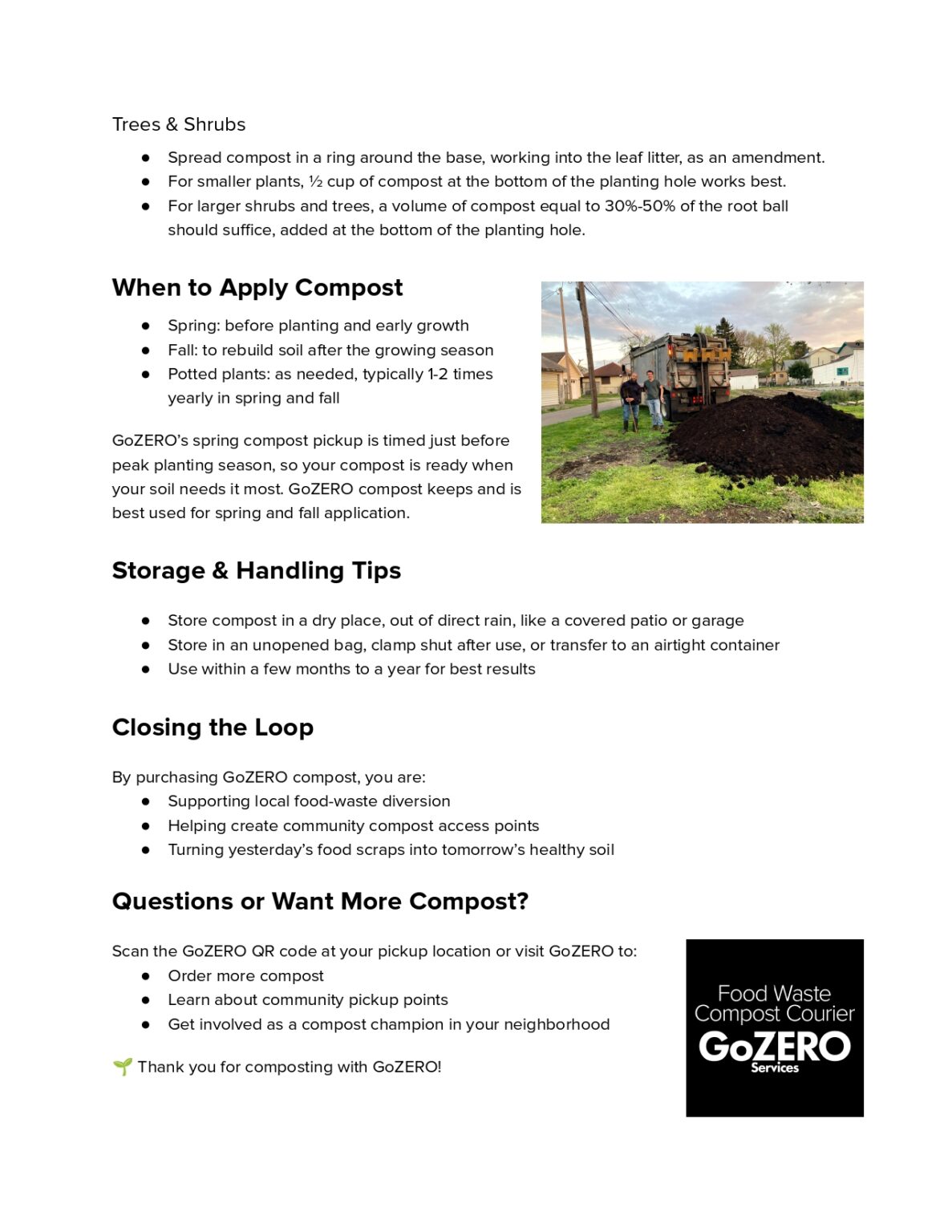 Local food waste compost available for purchase – BG Independent News