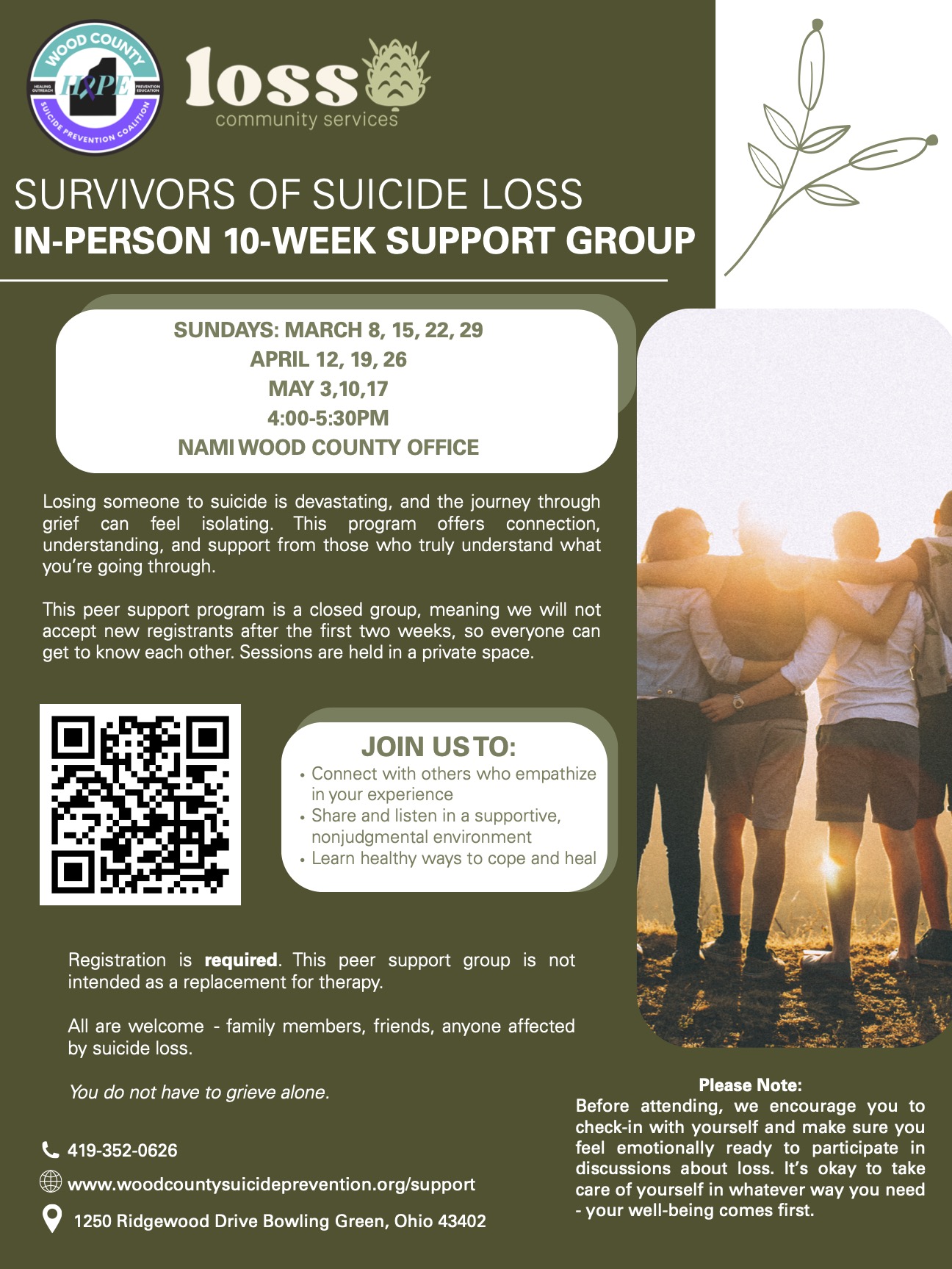 Wood County Suicide Prevention Coalition offers support group ...