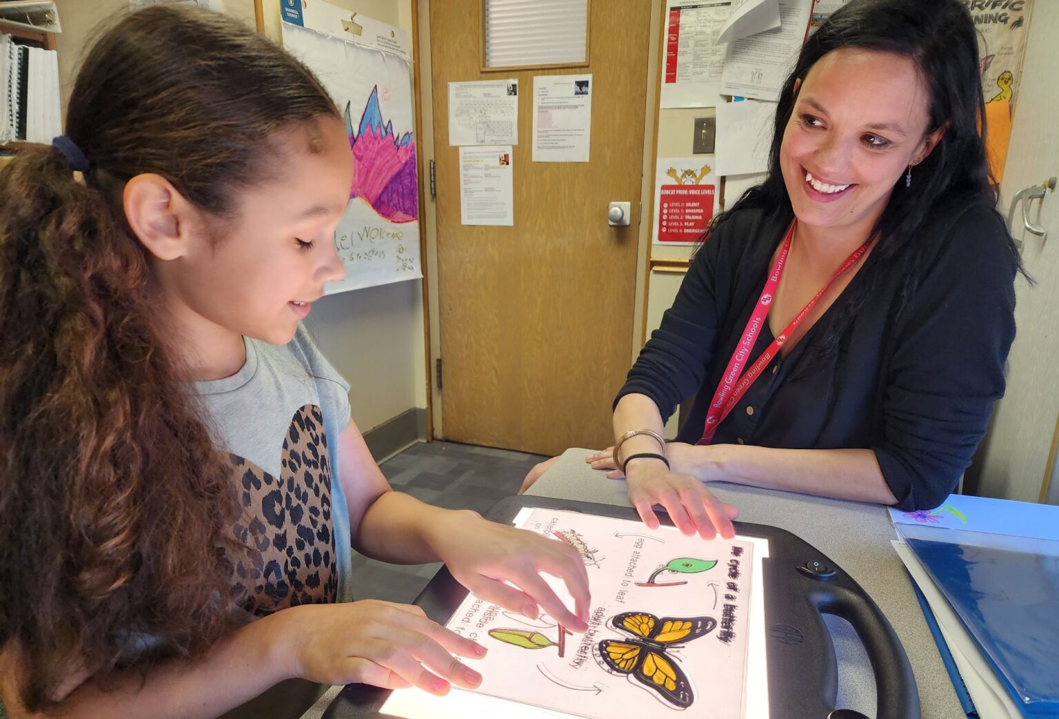 Braille opens world of possibilities for Crim student and her ...