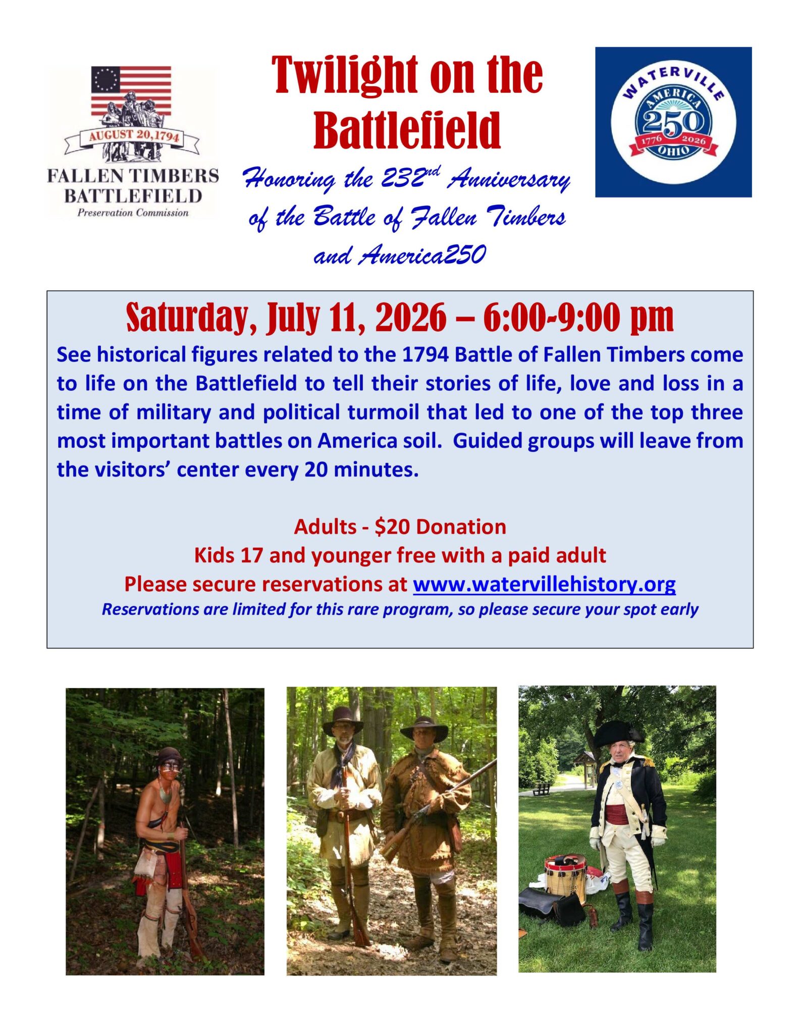 ‘Twilight on the Battlefield’ event to take place at Fallen Timbers ...